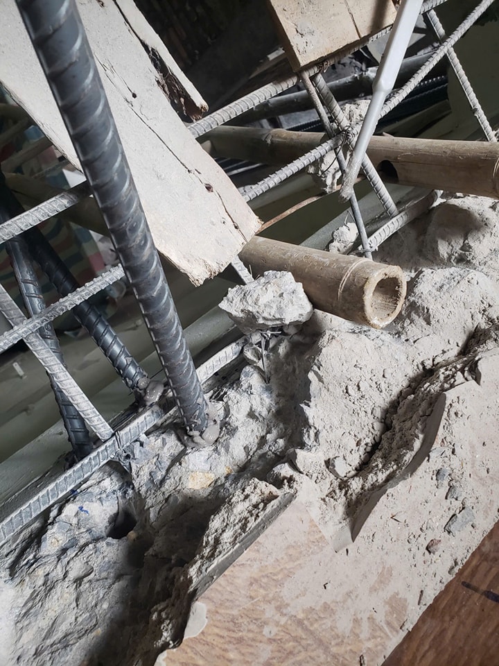 Thi Công Khoan Cấy Thép Dầm D18 Bằng Keo Ramset Epcon G5 Pro Tại Hoàng Cầu - Hà Nội